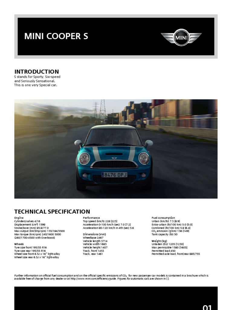 Mini Cooper S E-Brochures | PDF | Mini | Anti Lock Braking System