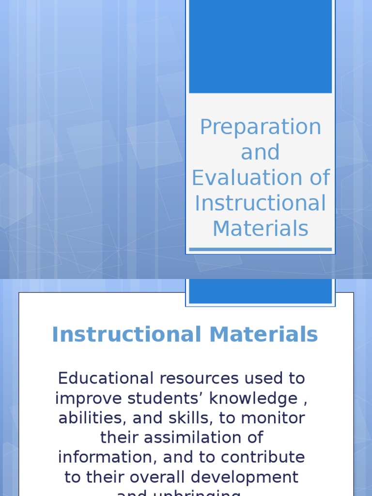 1 Instructional Material Development | PDF | Graphics | Fax