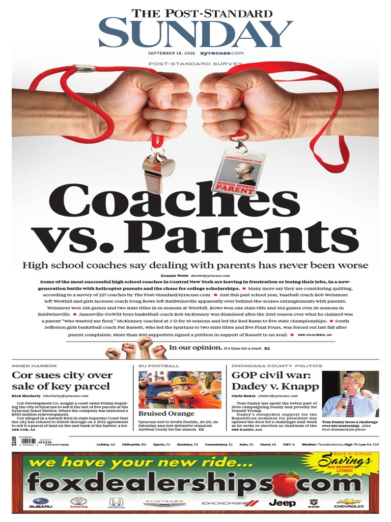 September18 Post Standard | PDF