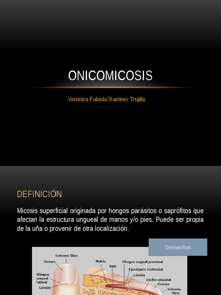 Onicomicosis | PDF | Condiciones cutáneas | Epidemiología