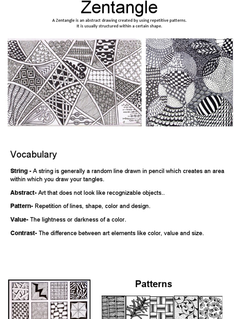 Zentangle | PDF