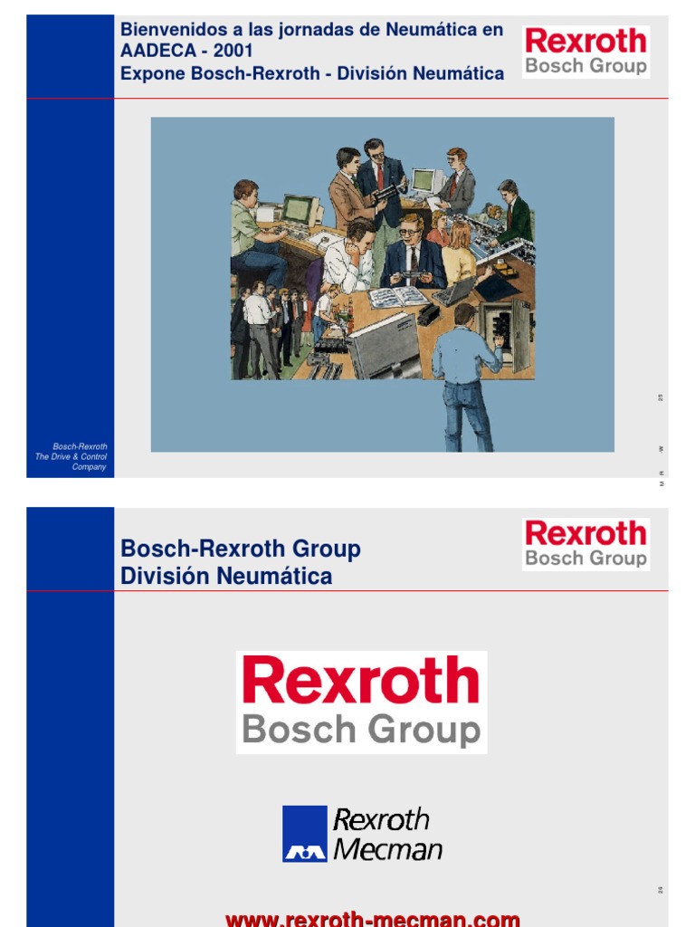 Catálogo de Válvulas Neumáticas Rexroth | PDF | Realimentación ...