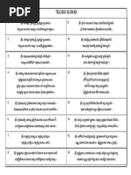 Telugu Typing Roma With Anu Script | PDF | Collation | Encodings
