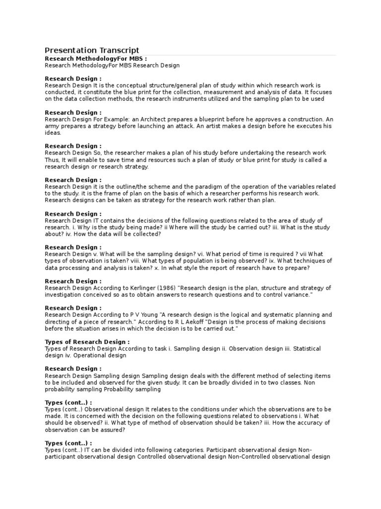 The Seven Steps of The Research Process | PDF | Experiment | Research ...