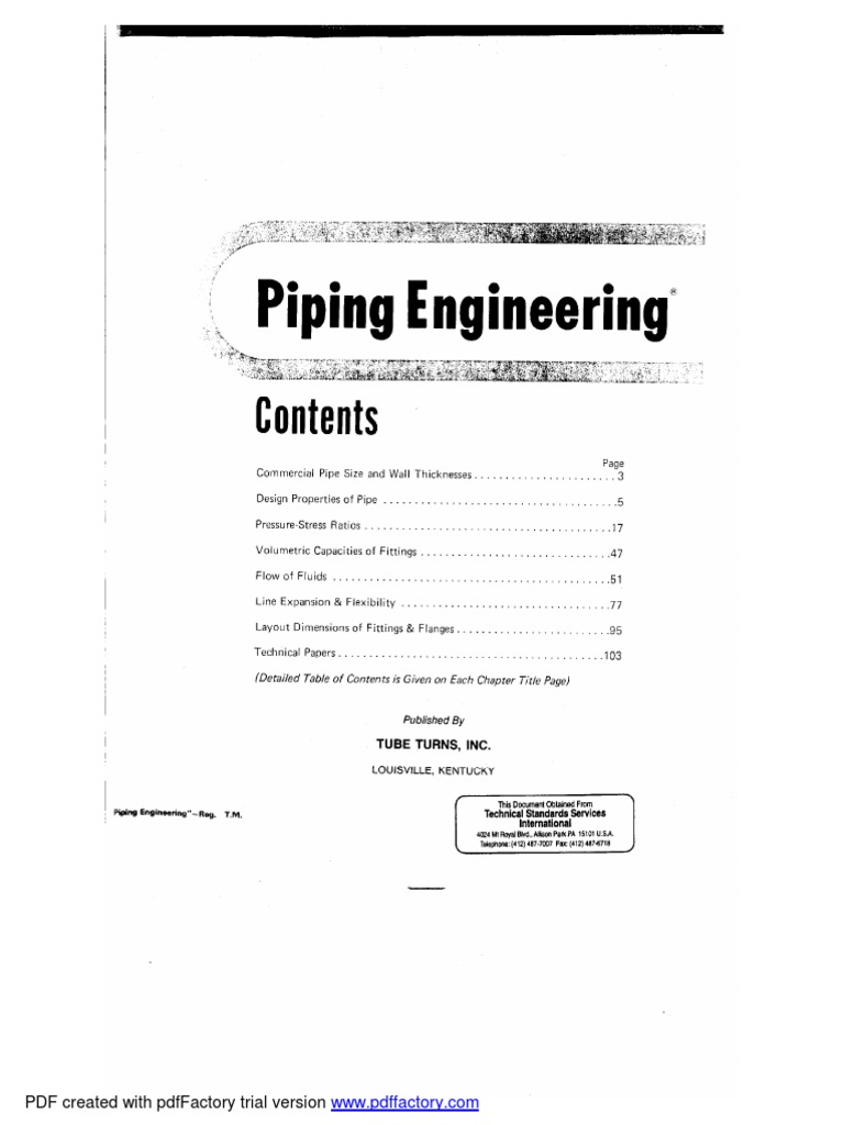 Piping Engineering | PDF | Adobe Systems | Computer File Formats