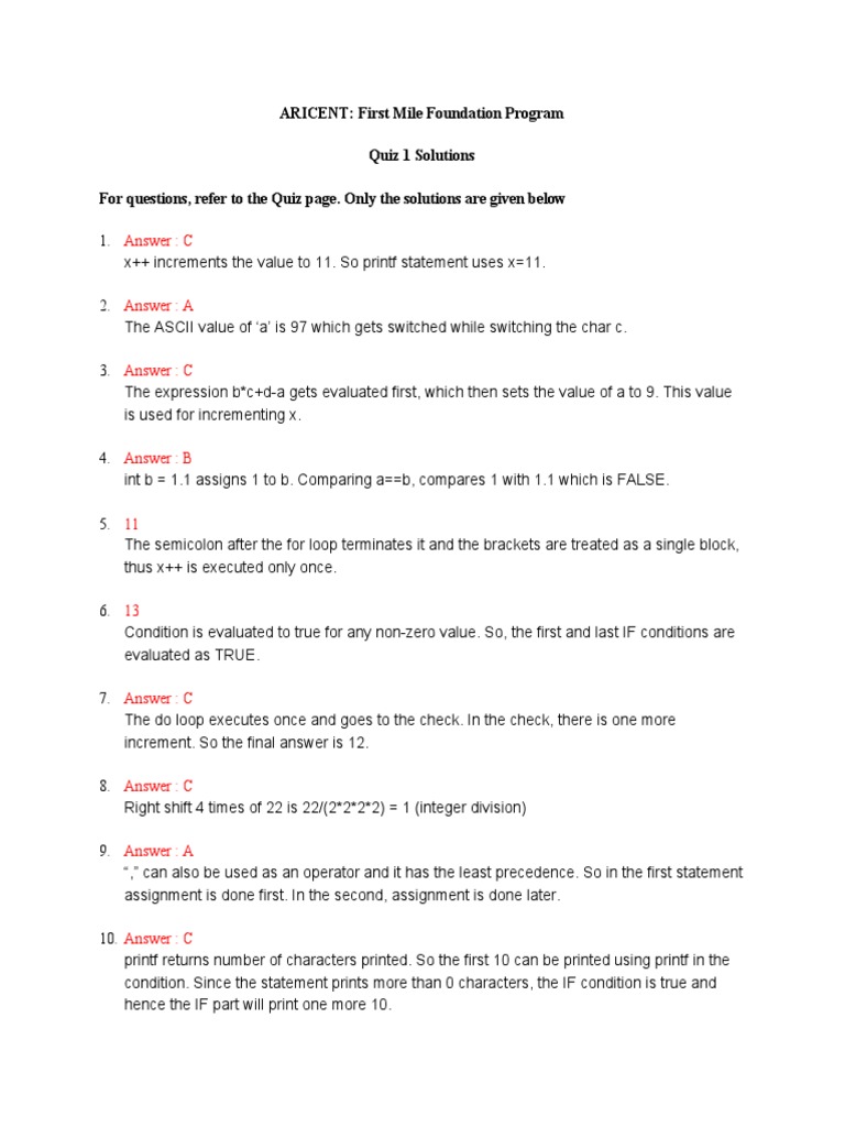 Week 1 Solution PDF | PDF | Teaching Methods & Materials