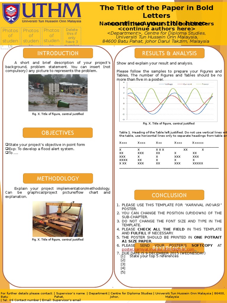 Contoh Poster Karnival Inovasi | PDF | Graphic Design | Typography