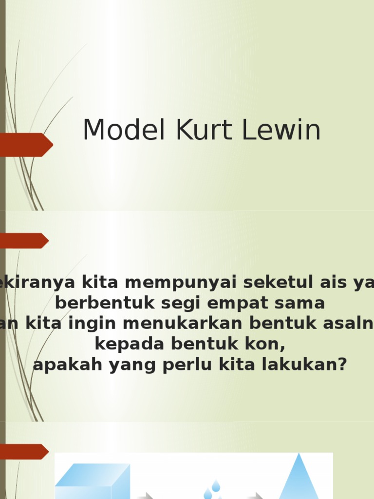 Model Kurt Lewin Pdf