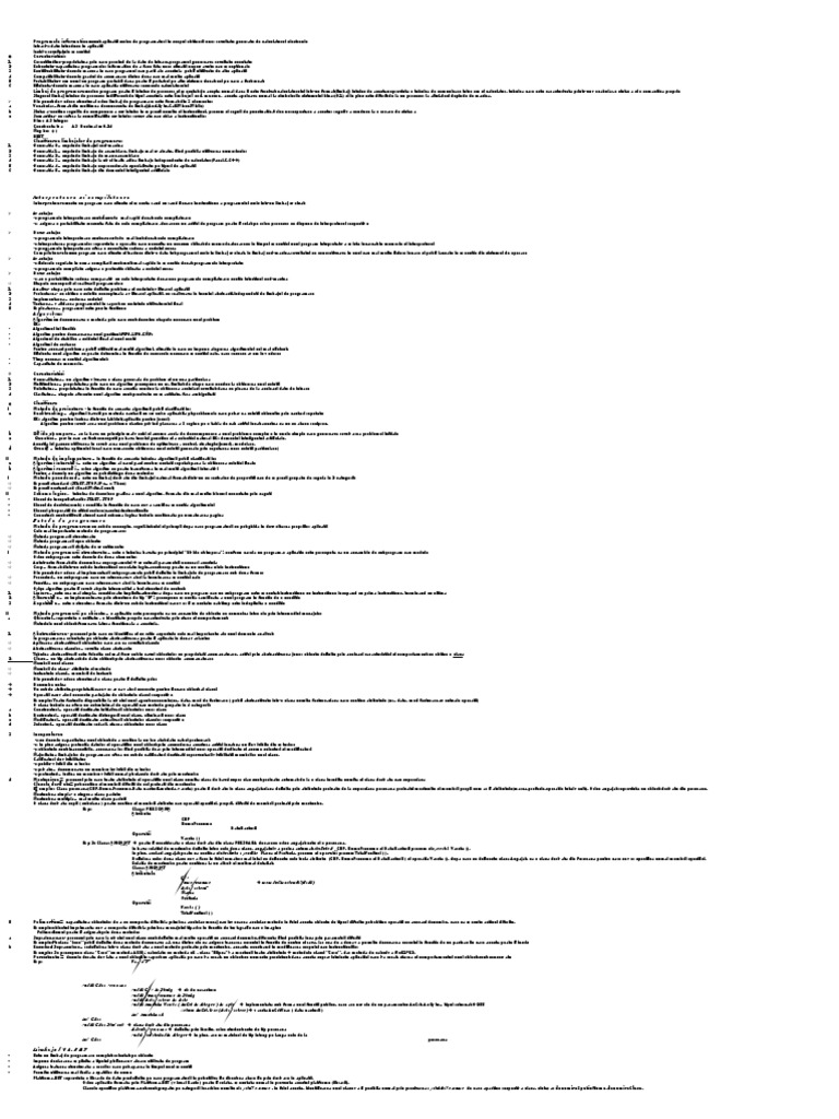 Limbaje de Programare | PDF