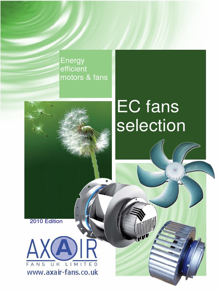 EC Fan Technology Overview and Benefits | PDF | Electric Motor ...