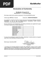 Declaration of Manufacturer | PDF