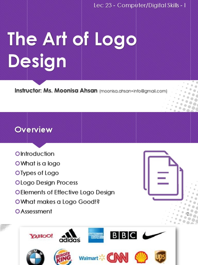 Art of Logo Designing | Download Free PDF | Logos | Communication Design