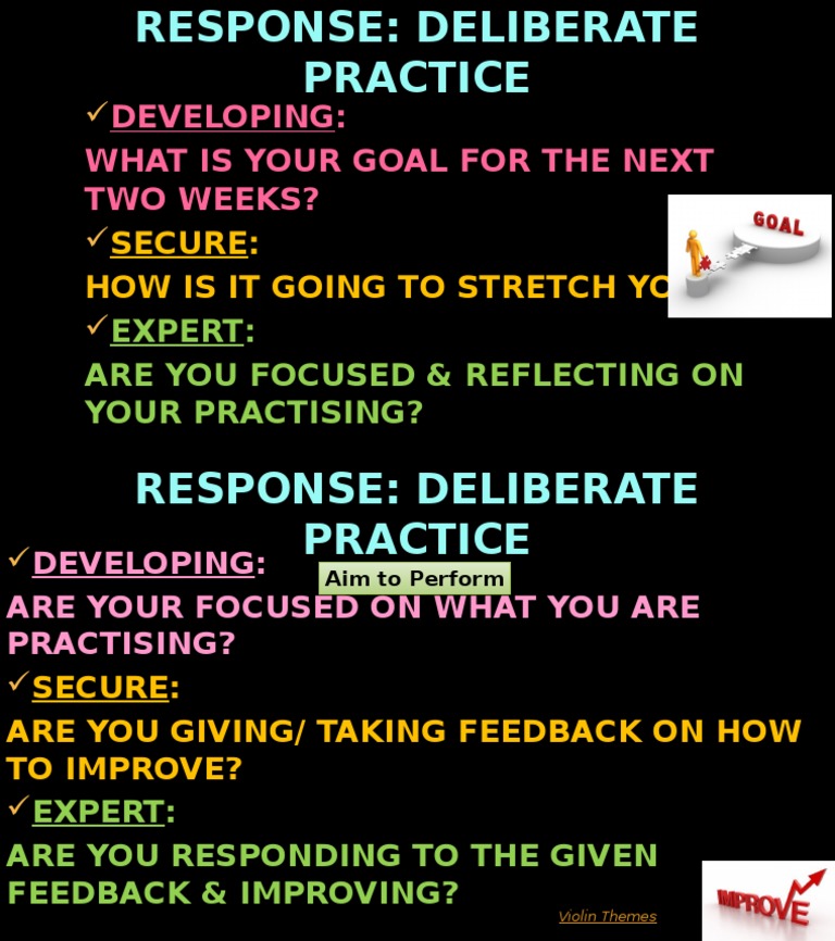 Deliberate Practice for Violin Mastery | PDF
