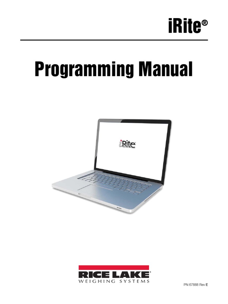 Manual Rice Lake Rev E | PDF | Subroutine | Parameter (Computer Programming)
