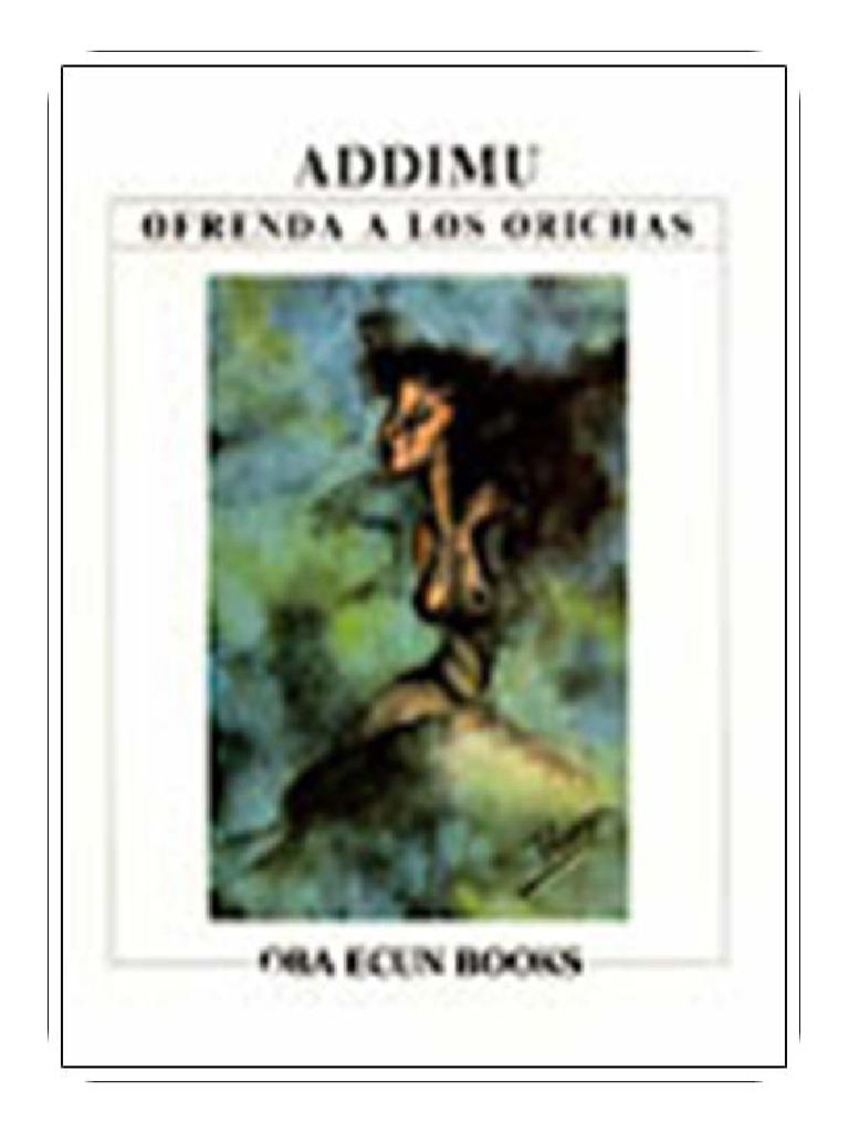 ADIMU OFRENDA ALOS ORICHAS - Oba Ecun - 214 Pag PDF | PDF