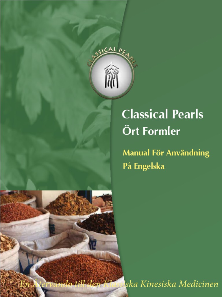 Classical Pearls - Natur Terapi - Behandla - Gu | PDF | Dose ...