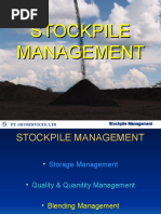 Maksud, Fungsi Dan Tujuan Stockpile | PDF