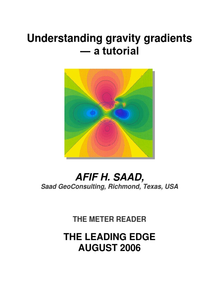 Understanding Gravity Gradients PDF | PDF | Gradient | Geophysics