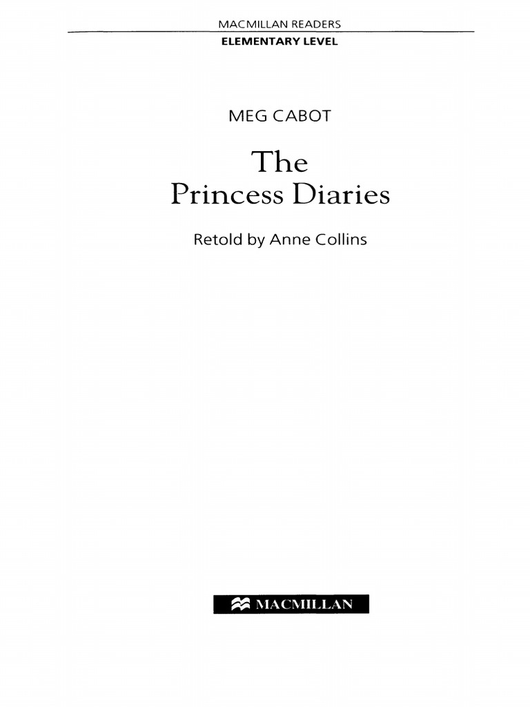 468 The Princess Diaries PDF | PDF