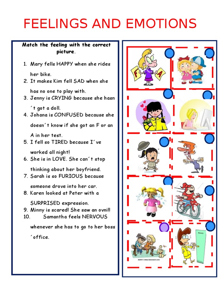 1698 Feelings and Emotions | PDF