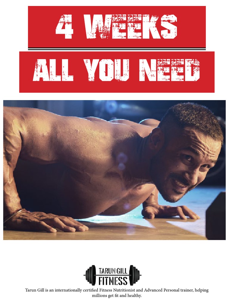 4 Weeks | PDF | Weight Training | Sports