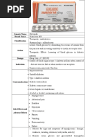 D50 IV Injection - Drug Study | PDF