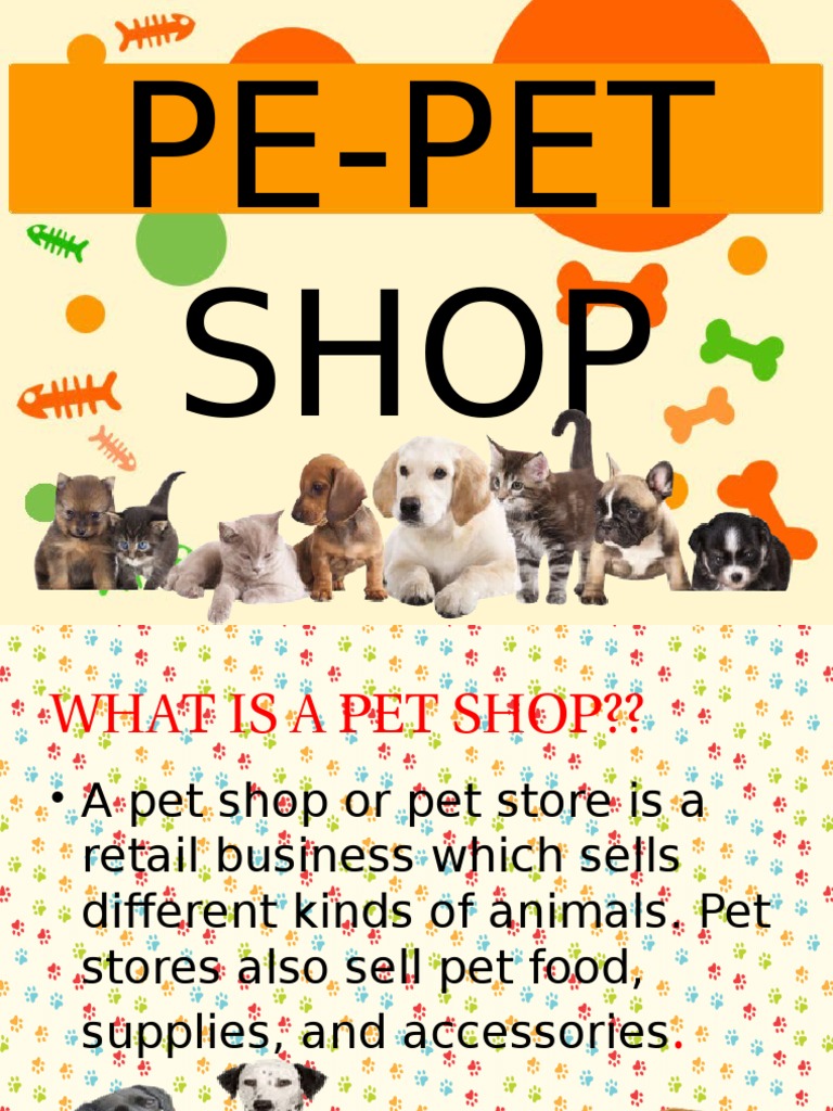 Pet Shop | PDF | Animal Training | Pet