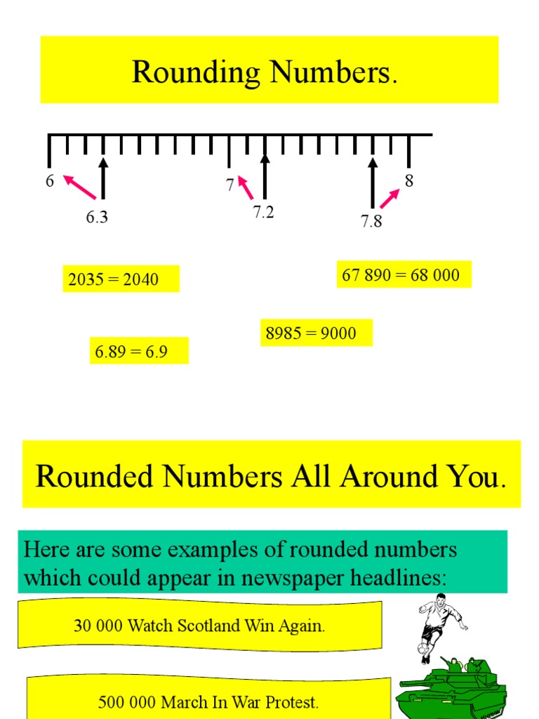 Roundingdecimals Powerpoint | Rounding | Numbers