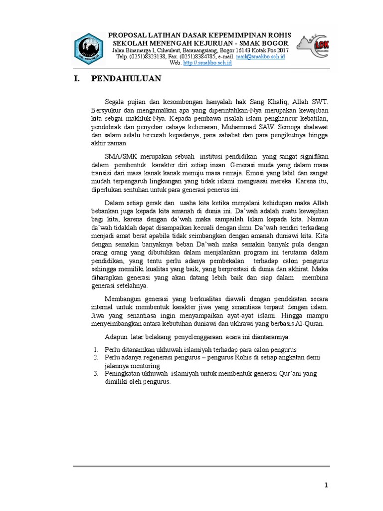 Proposal LDK (Fix) | PDF