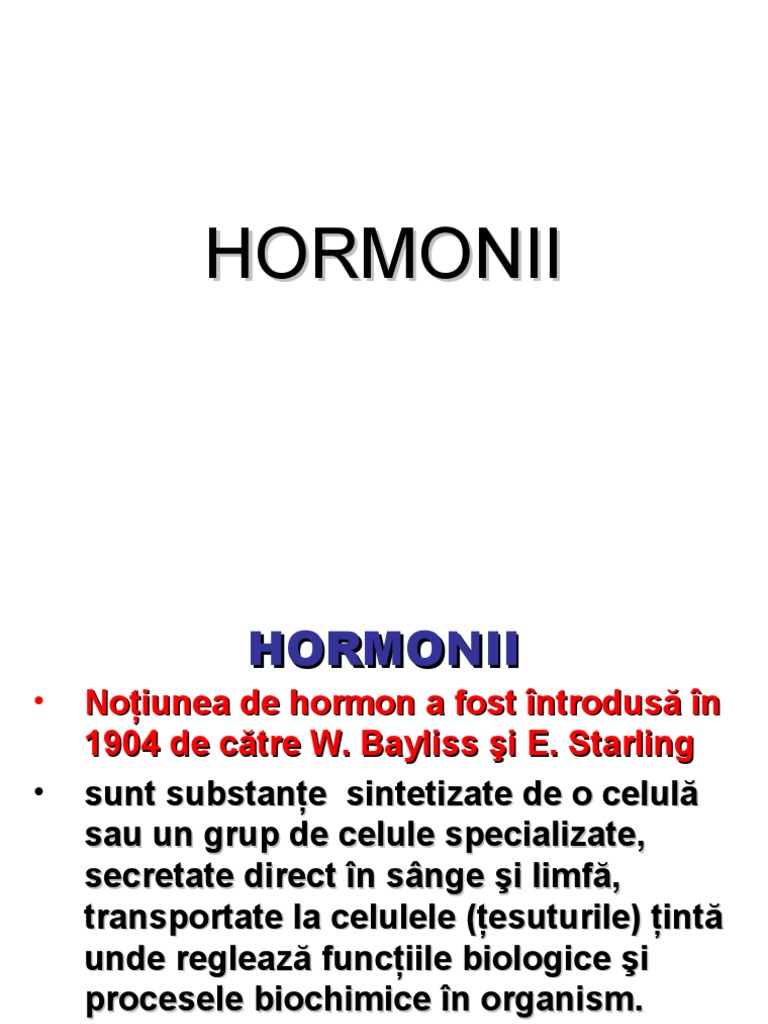Hormonii | PDF