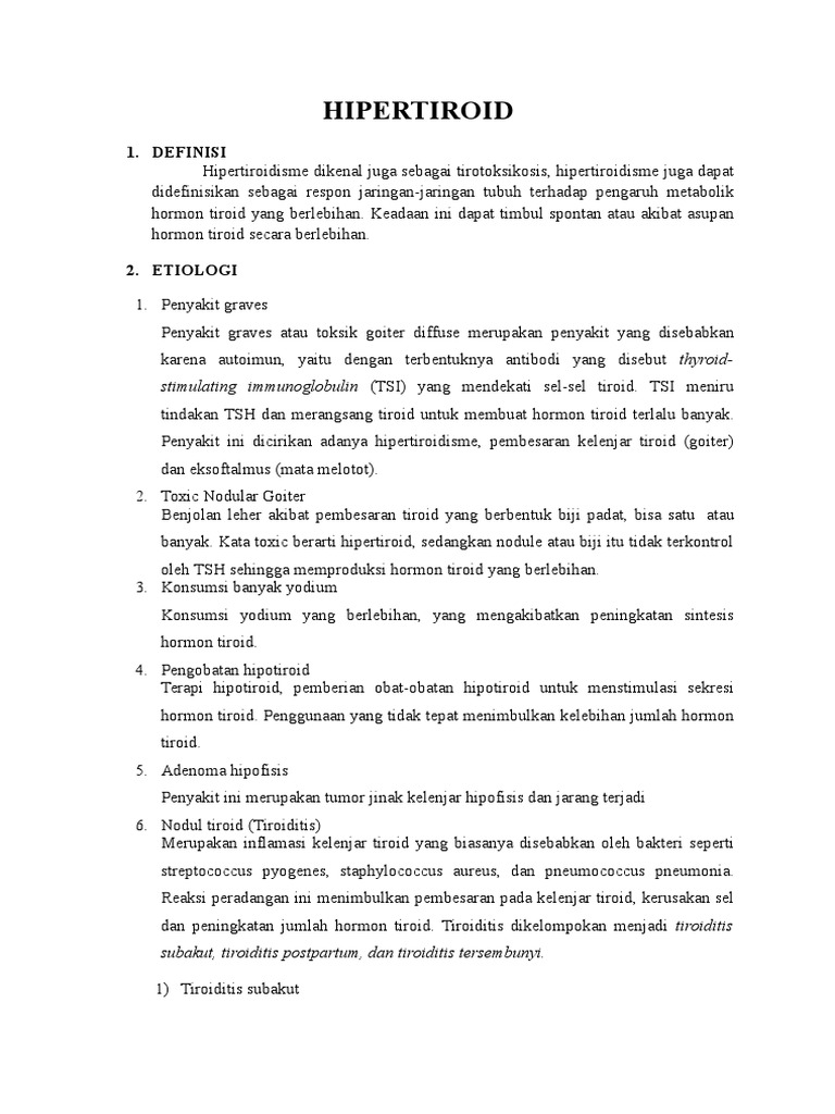 HIPERTIROID | PDF