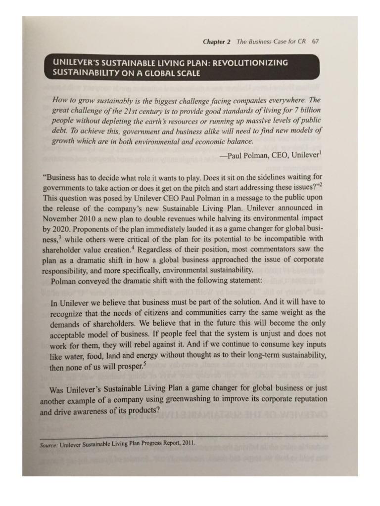 Unilever Case Study | PDF