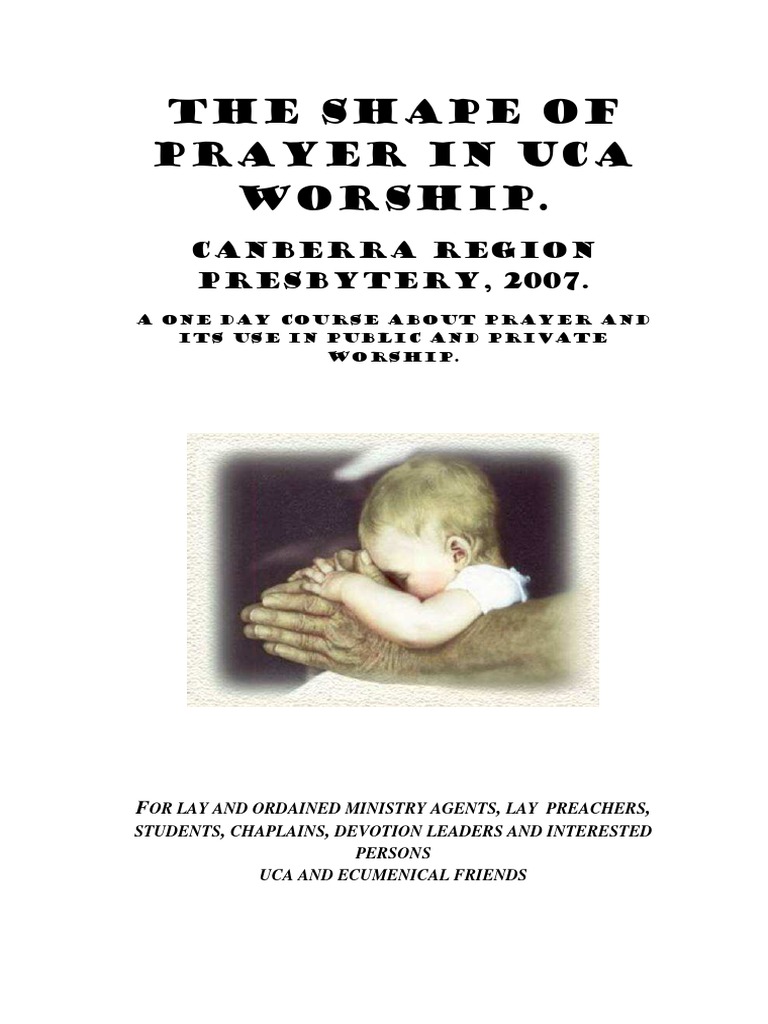 Prayer Workshop Manual Wsnook | PDF | Lord's Prayer | Prayer
