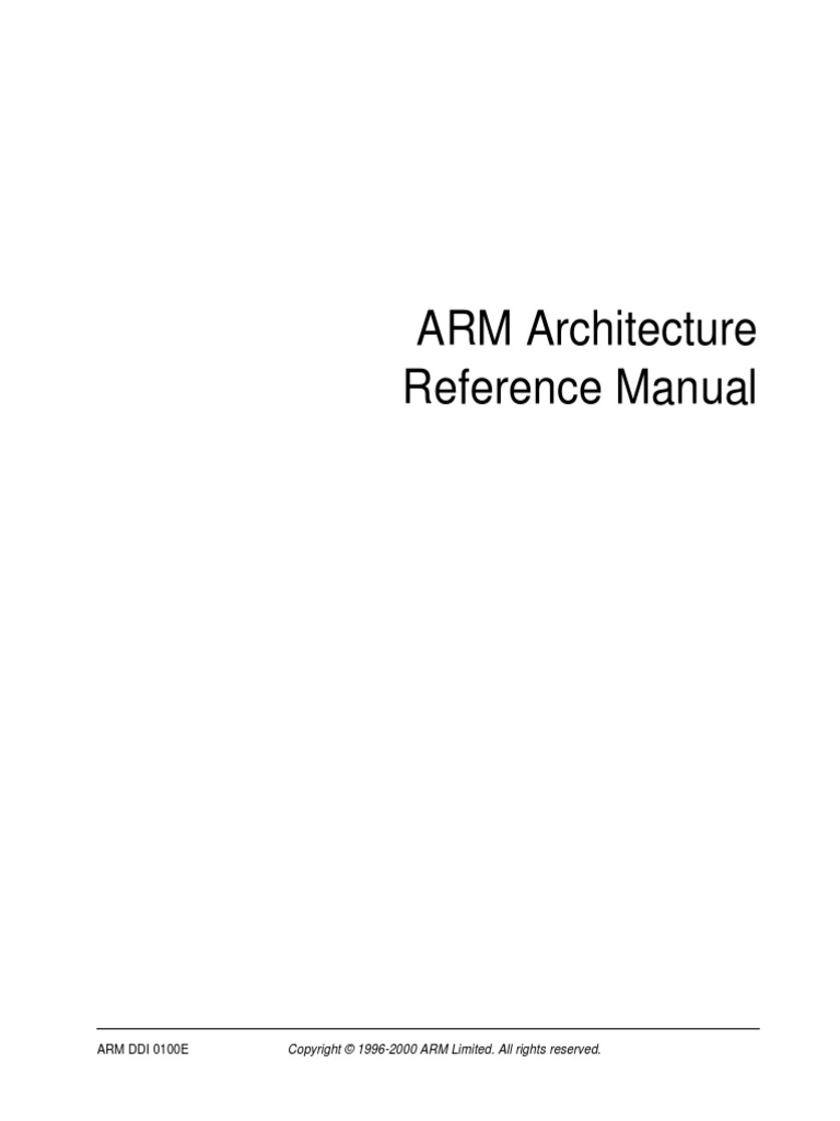 Arm | PDF | Arm Architecture | Instruction Set