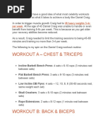 Thor Workout PDF | PDF | Weight Training | Individual Sports