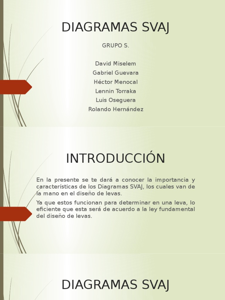 Importancia de los Diagramas SVAJ | PDF | Derivado | Movimiento (física)