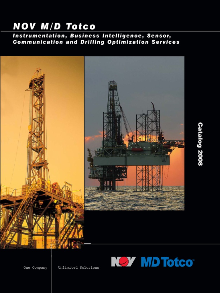 MD Totco 2008 Catalog | Instrumentation | Drilling Rig