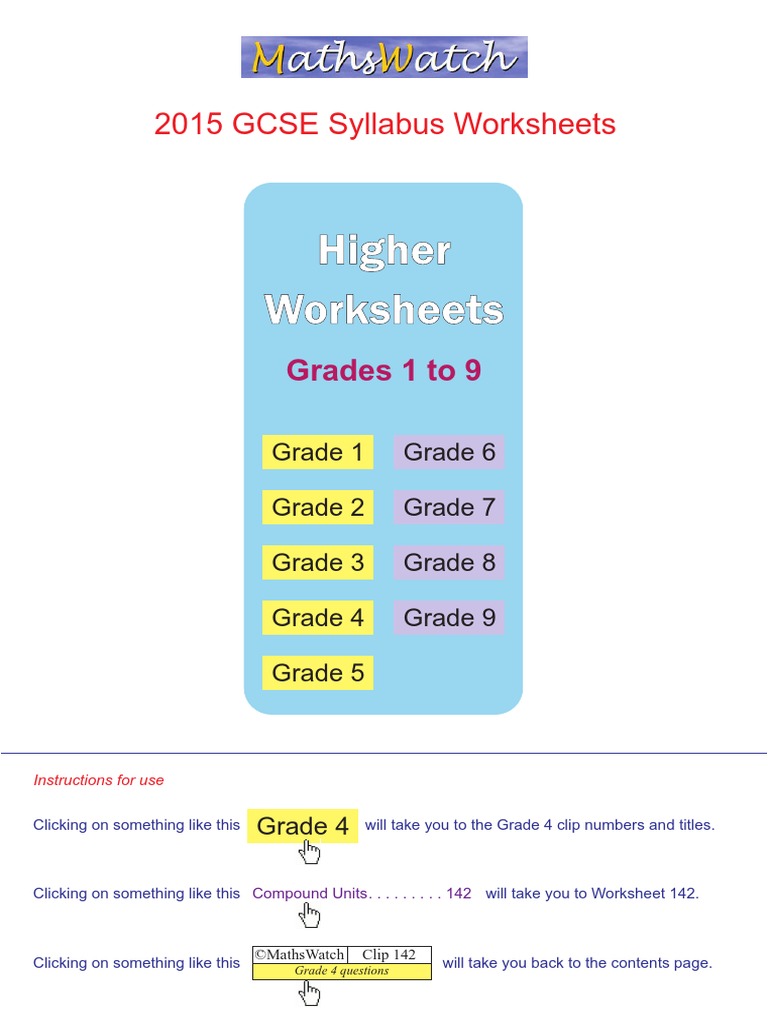 GCSE MATHS BOOK New Spec PDF | PDF