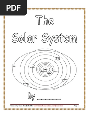 Solar System Lapbook Printables