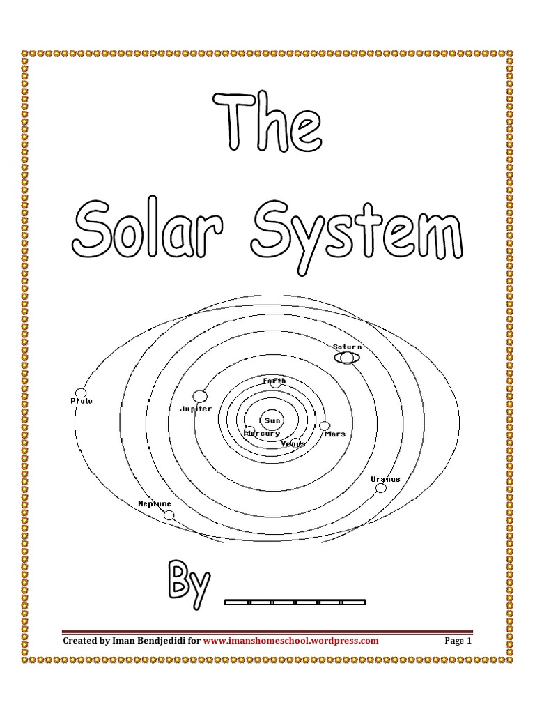 Lapbook Solar System | PDF | Neptune | Planets