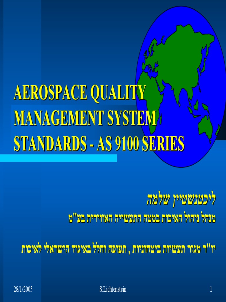 Quality Management System AS 9100 | PDF | Aerospace | Quality ...