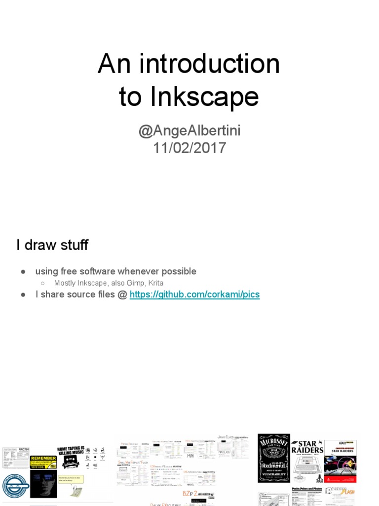 An Introduction To Inkscape | PDF | Computer Graphics | Areas Of ...