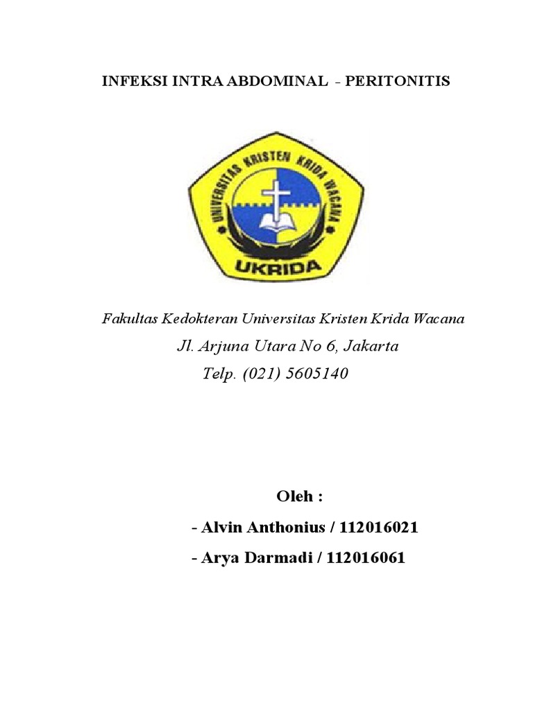 Infeksi Intra Abdominal | PDF