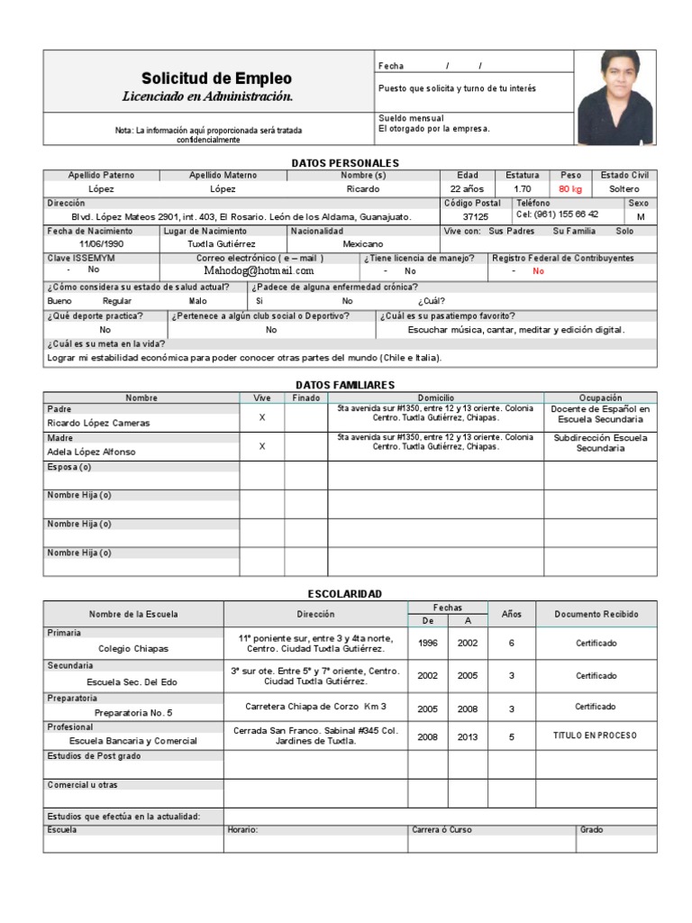solicitud-de-empleo (1).docx | Chiapas | México