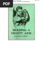 Short Table of Muscle Control Exercises - The Maxalding | PDF | Arm ...