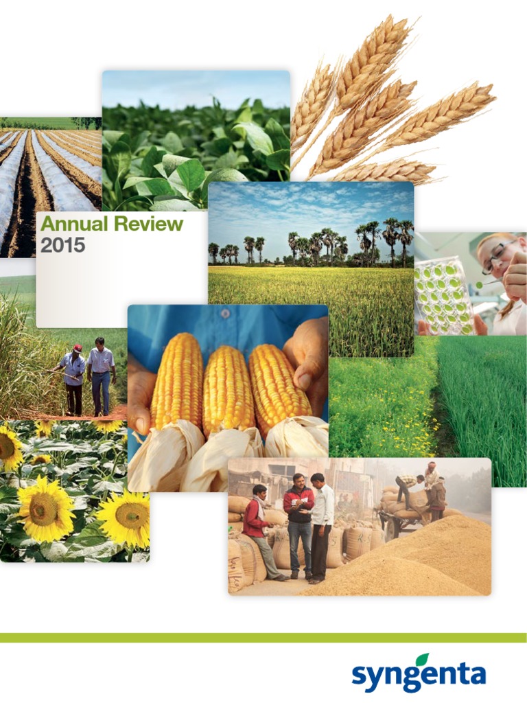 Syngenta Annual Review 2015 | PDF | Agriculture | Economic Growth