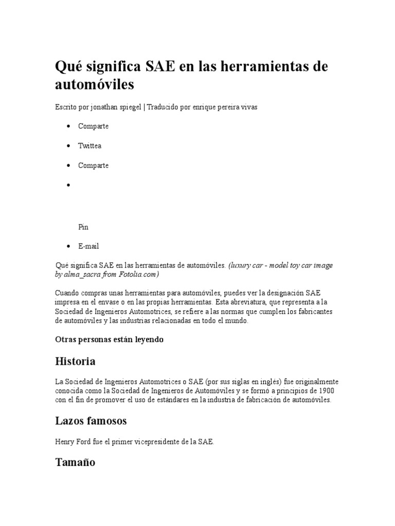 SAE Aceites Significado | PDF | Coche | Lubricante