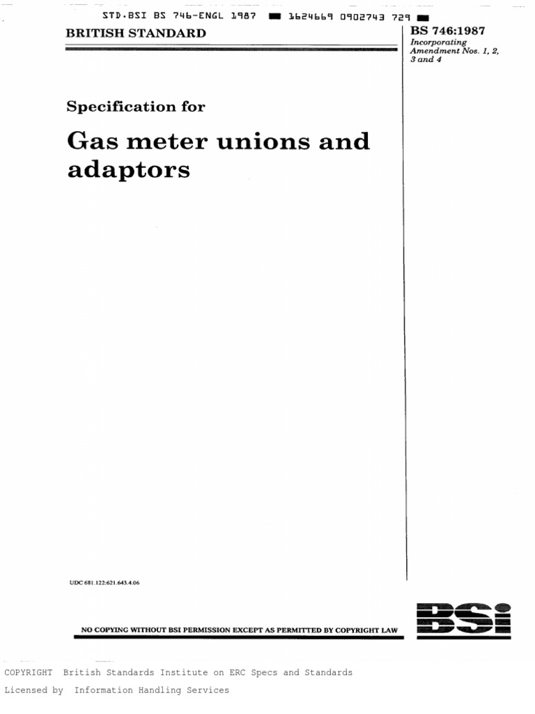 BS 746 PDF | PDF