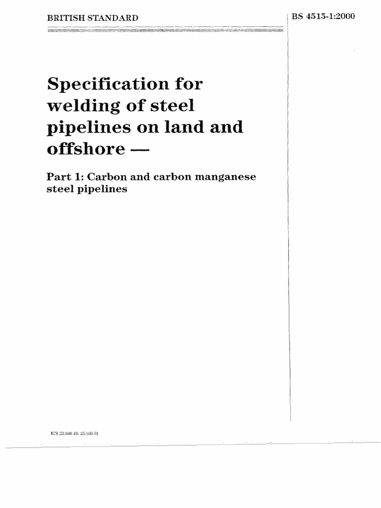 BS 4515-1-2000 PDF | PDF