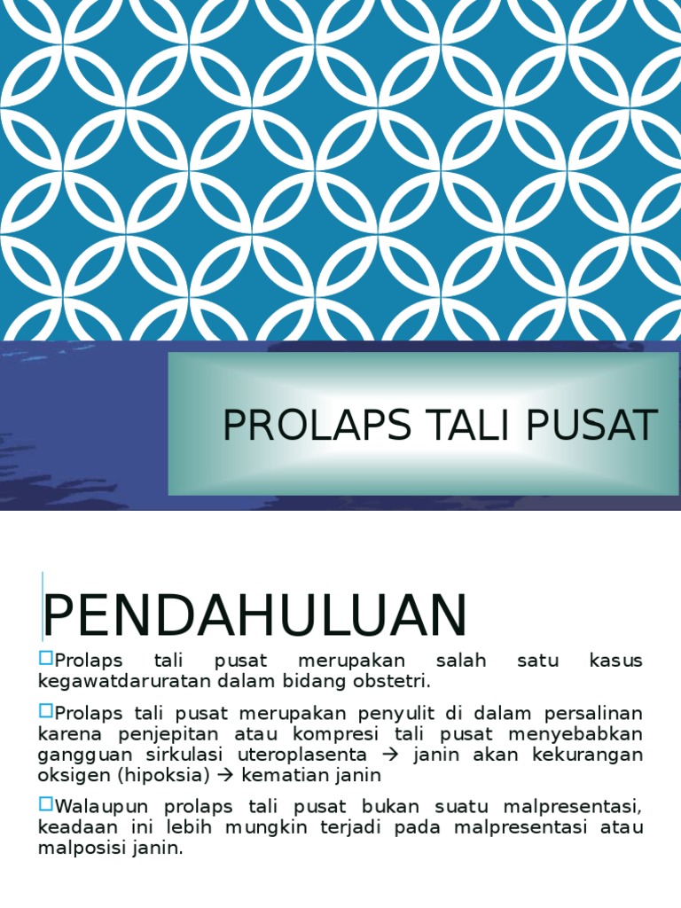 Prolaps Tali Pusat